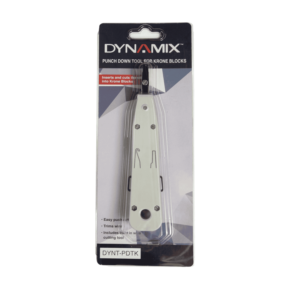 Dynamix Punch Down Tool for Krone Blocks. Inserts & Cuts the Wire. Easy ...