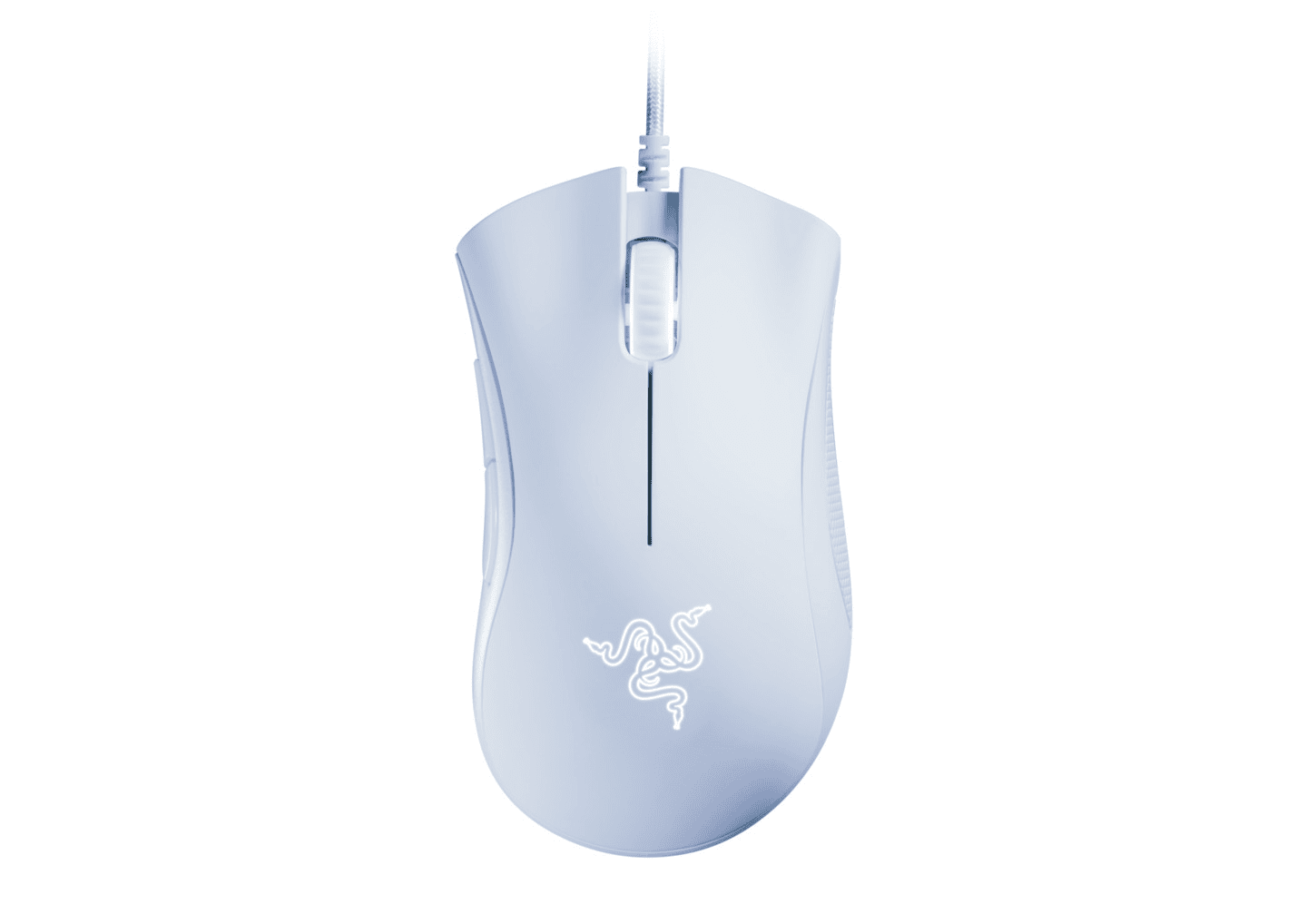 Razer DEATHADDER ESSENTIAL WHITE EDITION - ERGONOMIC WIRED GAMING MOUSE ...